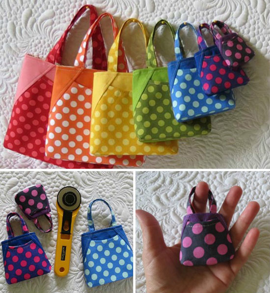 Mini Professional Tote Bag Pattern | semashow.com