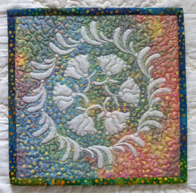 Samples of my shadow trapunto quilts - Geta's Quilting Studio