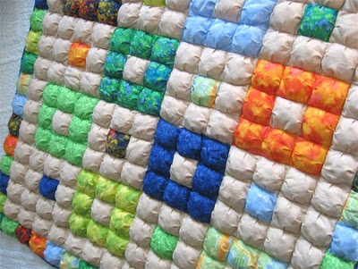 Puff quilts - Geta's Quilting Studio
