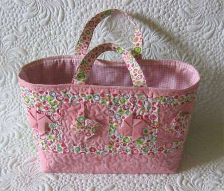 Quilted Basket - Geta's Quilting Studio