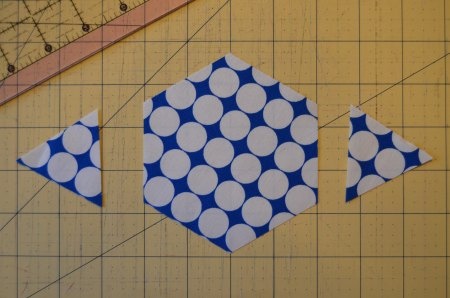 Teach Me - 6 - Cutting Hexagons... - Geta's Quilting Studio