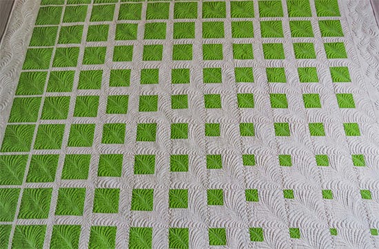 My new Two Color Quilt and Pattern - Geta's Quilting Studio