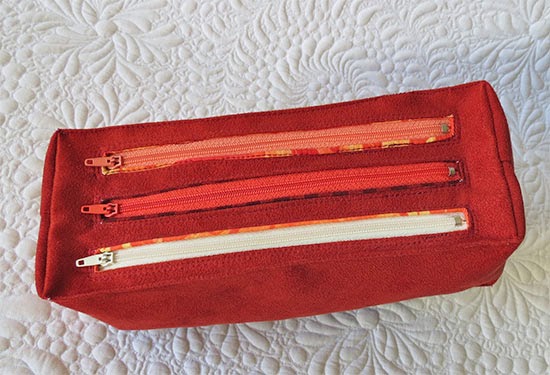 Triple Pouch - opinions, please! - Geta's Quilting Studio