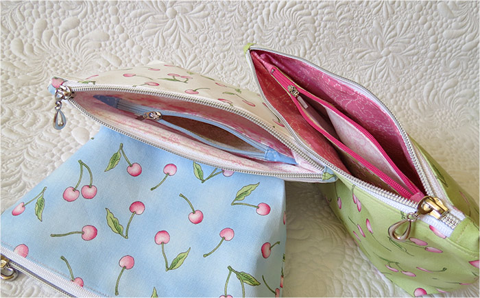 Double Zipper Pouch Pattern - Geta's Quilting Studio
