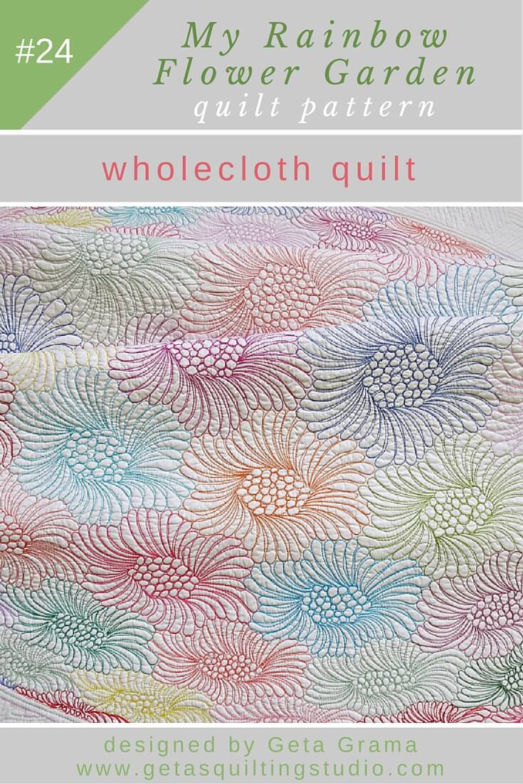 Wholecloth quilt pattern