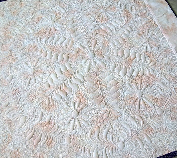 Another favorite shadow trapunto quilt - Geta's Quilting Studio