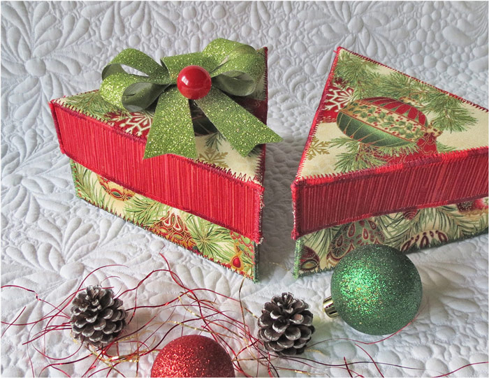 Fabric Gift Boxes Pattern- Simply Irresistible - Geta's Quilting Studio