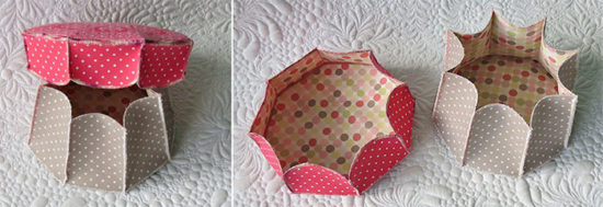 easy fabric gift box pattern