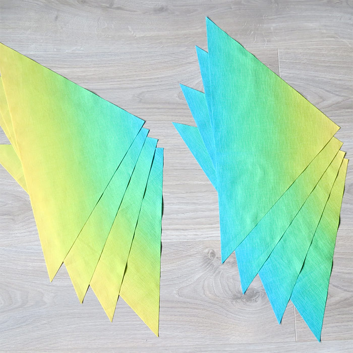 Ideas for using gradation/ombre fabric for quilting - Geta's Quilting ...