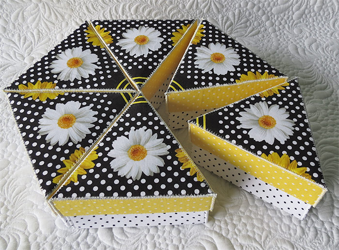 Cake boxes- my new fabric gift boxes - Geta's Quilting Studio