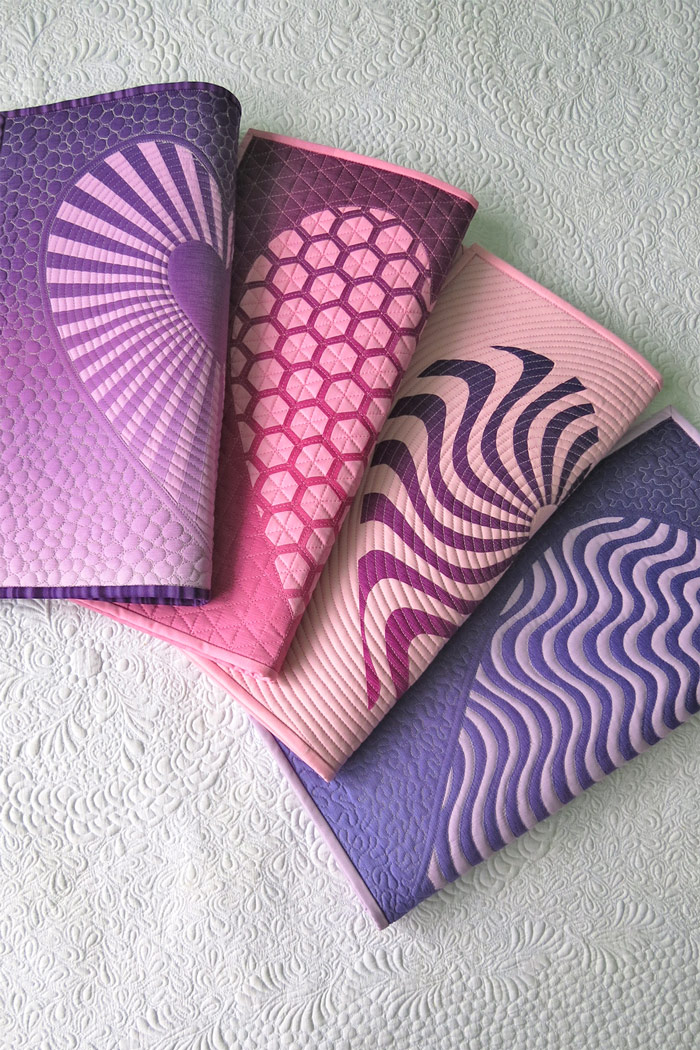 Reverse Applique Heart Quilt Pattern - Geta's Quilting Studio