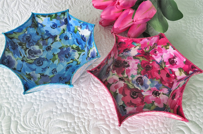 30-Minute Fabric Bowls Pattern - Geta's Quilting Studio