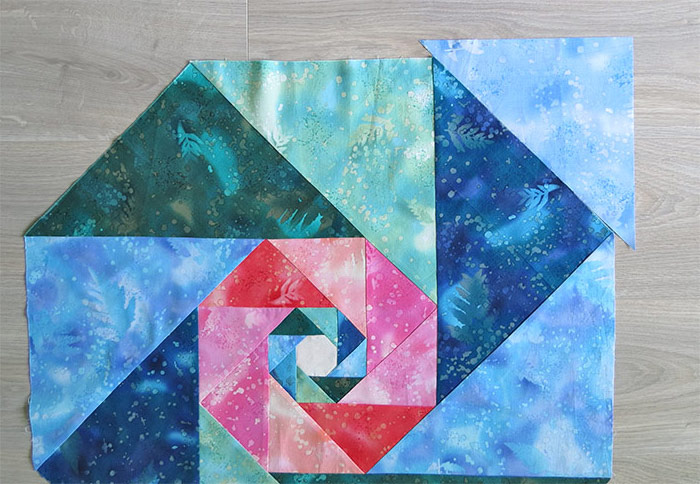 How to turn an octagon into a square - Geta's Quilting Studio