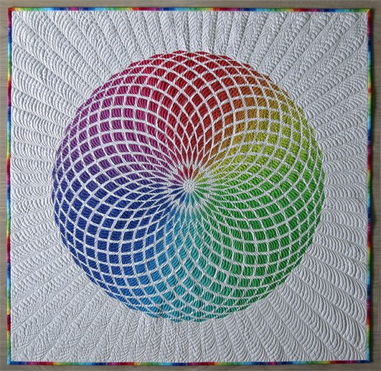 Reverse applique quilt pattern-Double Splendor - Geta's Quilting Studio