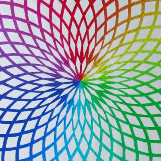 Reverse applique quilt pattern-Double Splendor - Geta's Quilting Studio