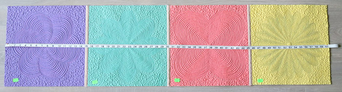 Quilt as you go tutorial - Geta's Quilting Studio