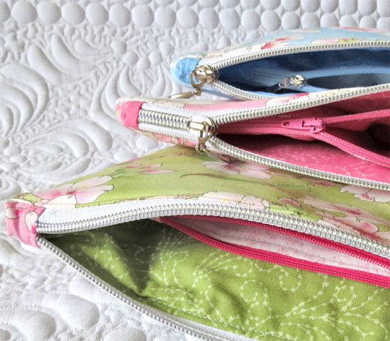 Double Zipper Pouch Pattern - Geta's Quilting Studio