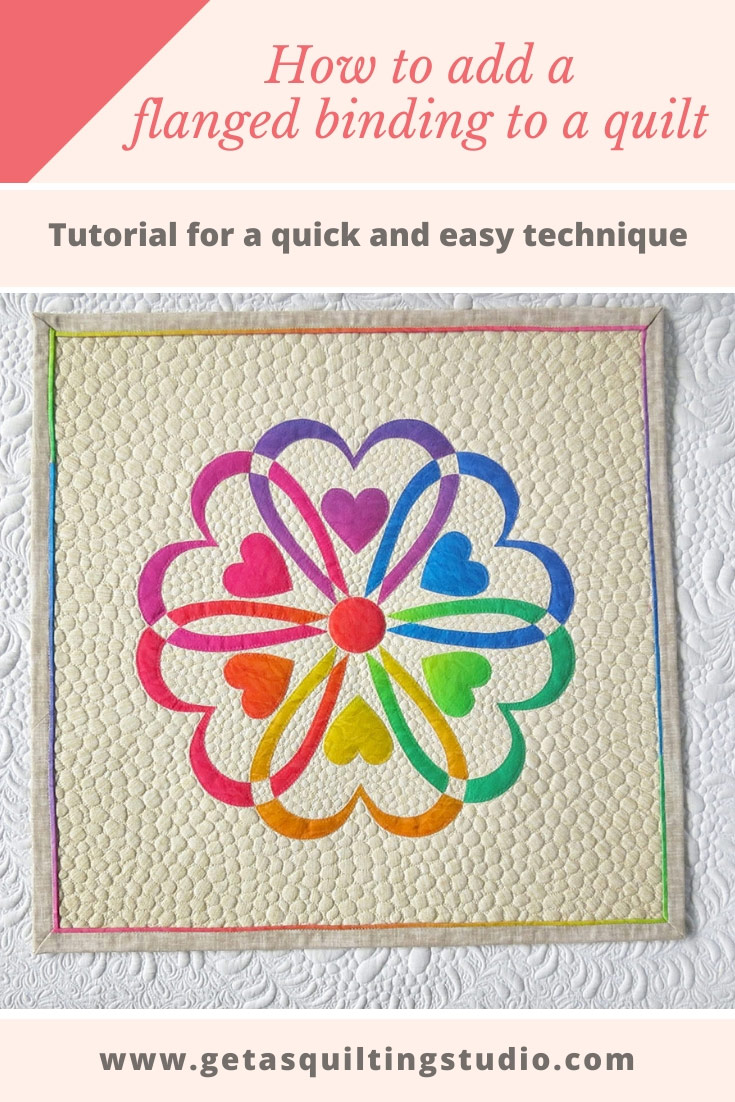 Flanged binding tutorial - Geta's Quilting Studio