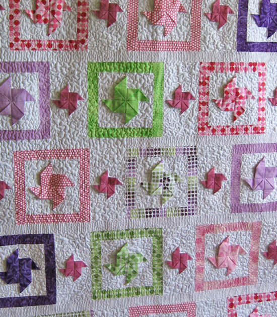 3D Pinwheel Tutorial - Geta's Quilting Studio