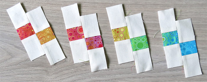 Rainbow seminole patchwork tutorial- Part I - Geta's Quilting Studio