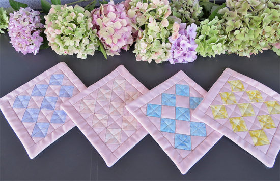 Charm squares friendly quilt pattern - Geta's Quilting Studio