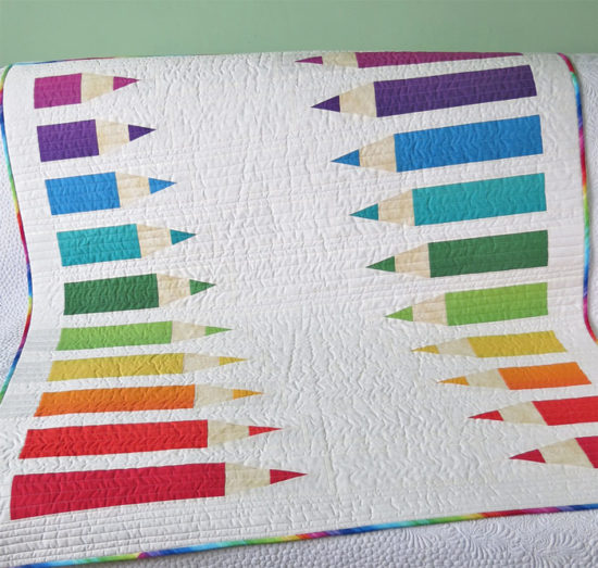 Pencil quilt and pillow patterns - Geta's Quilting Studio