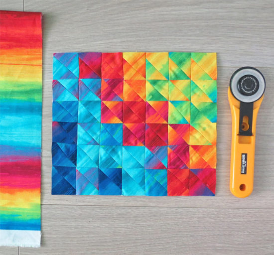 Double rainbow baby quilt patterns - Geta's Quilting Studio