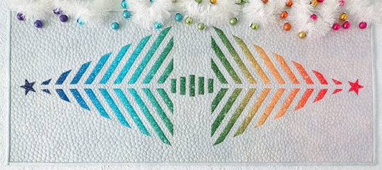 Tree quilt pattern reverse applique - Geta's Quilting Studio