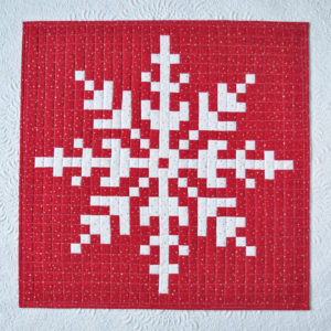 Snowflake quilt pattern - Geta's Quilting Studio