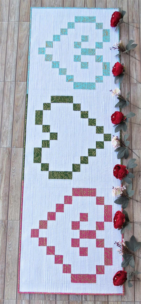 Incredible texture with matchstick quilting - Geta's Quilting Studio