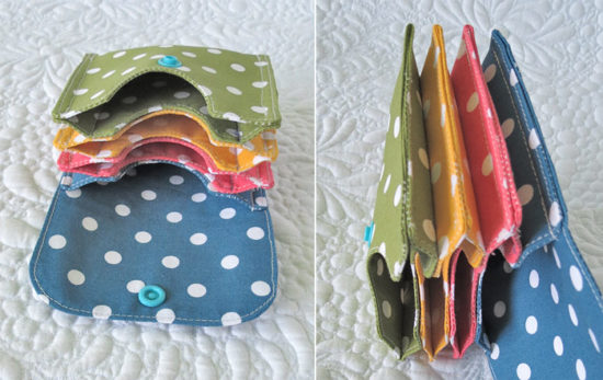 Accordion Cardholder patterns - Geta's Quilting Studio