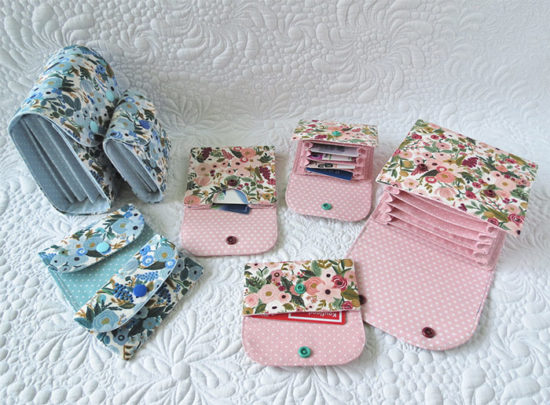 Accordion Cardholder patterns - Geta's Quilting Studio