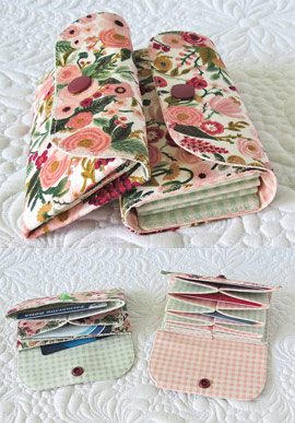 Card holder tutorial - Geta's Quilting Studio