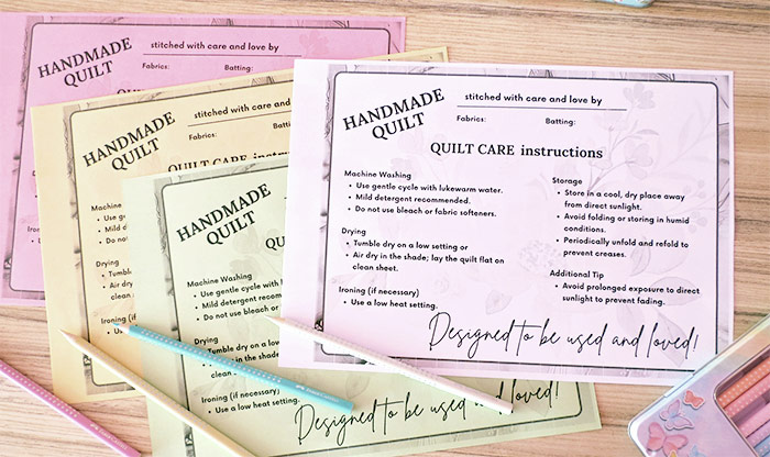 printable-quilt-care-instructions-1 - Geta's Quilting Studio