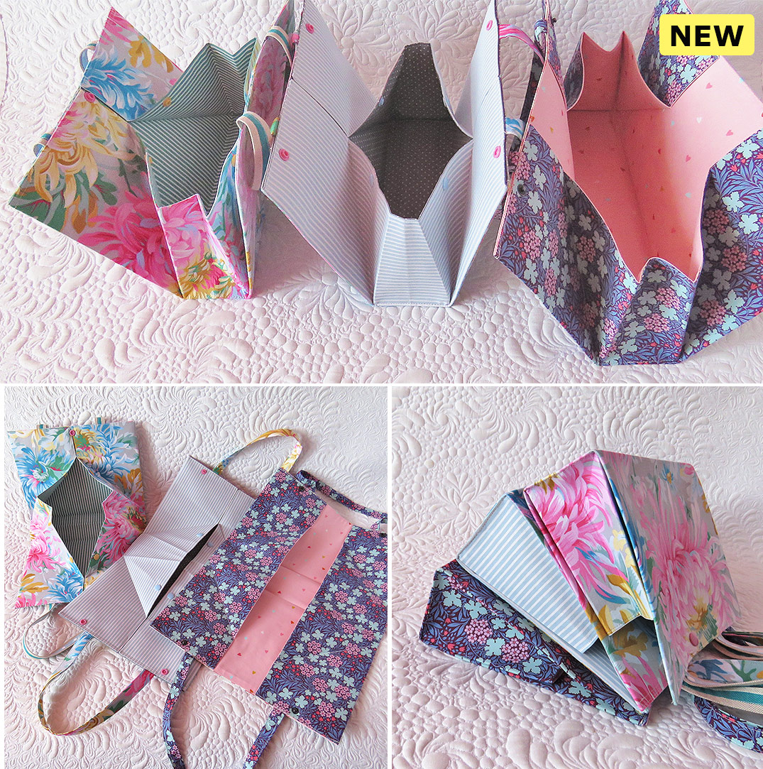 Fabric gift bag pattern - Geta's Quilting Studio